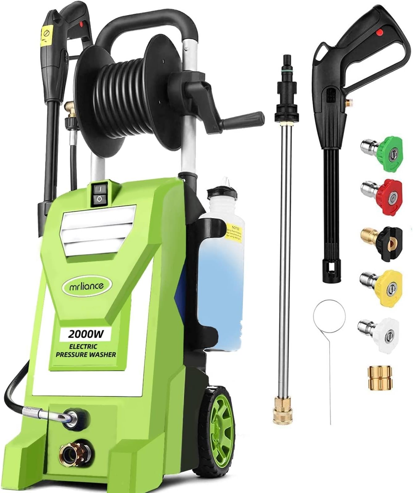 Amazon.com : Power Washers Electric Powered - 4000 PSI 2.6 GPM High ...
