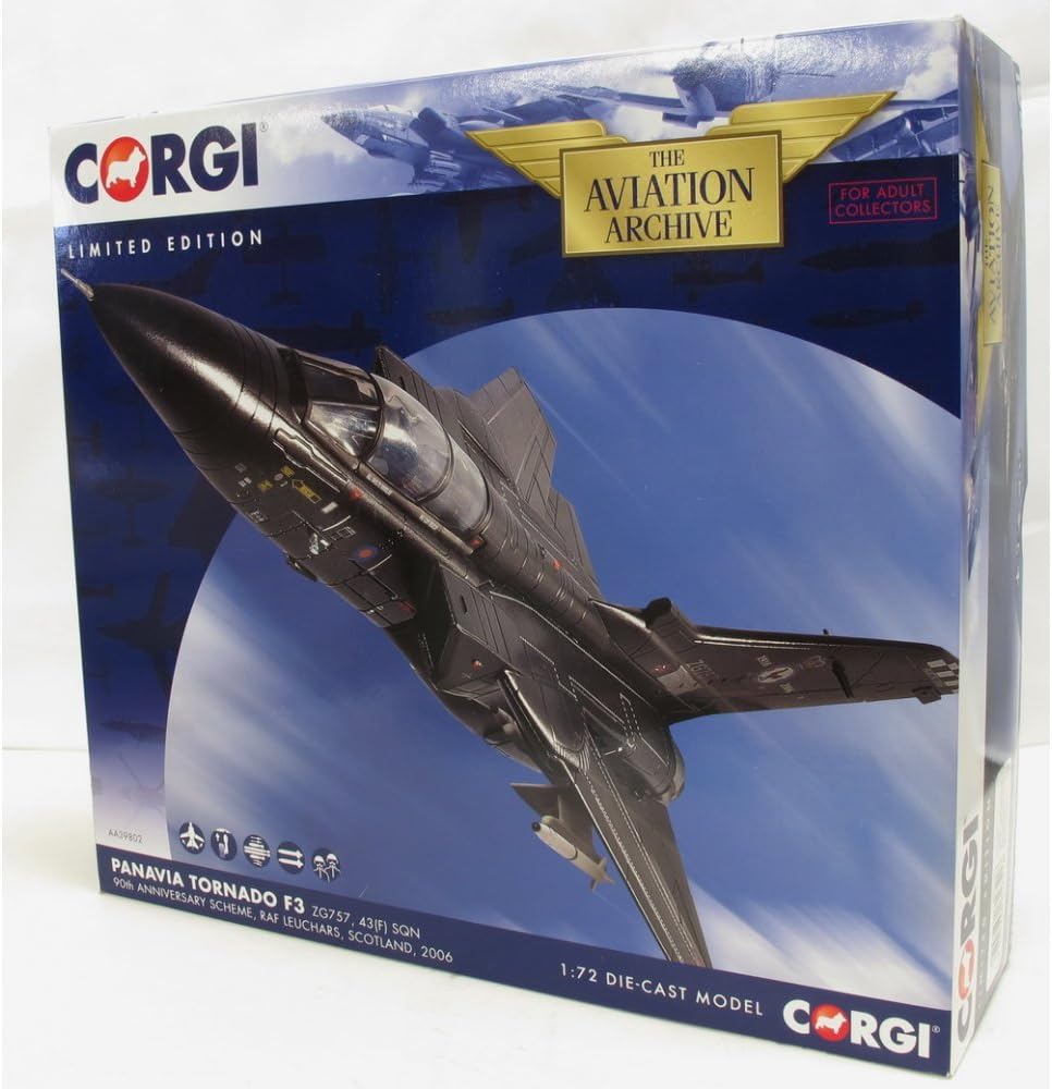 Corgi 1:72 Panavia Tornado F3 ZG757 Aircraft Model : Amazon.co.uk: Toys ...