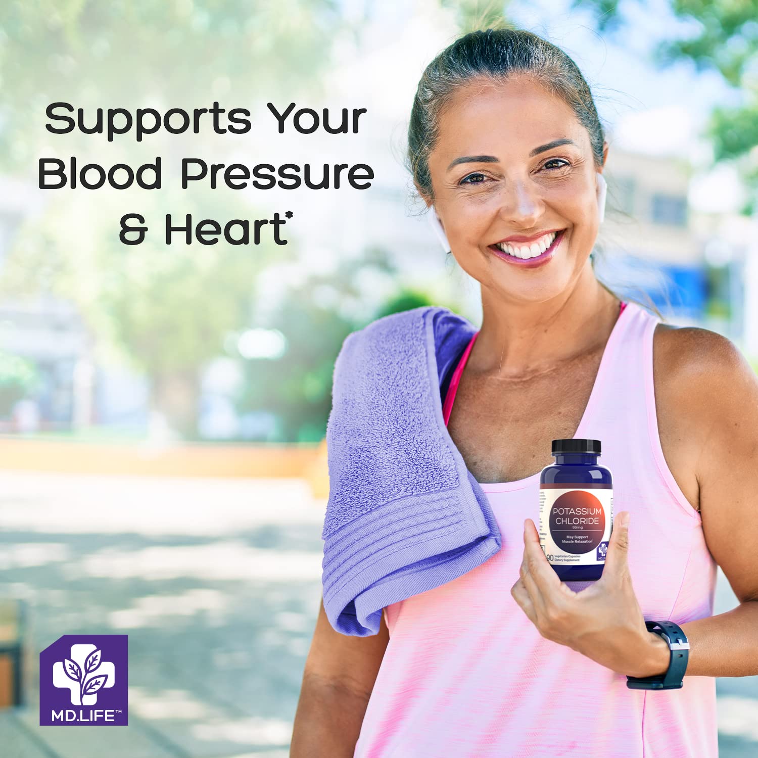 Snapklik.com : MD Life Potassium Chloride Supplement - Third Party Lab ...