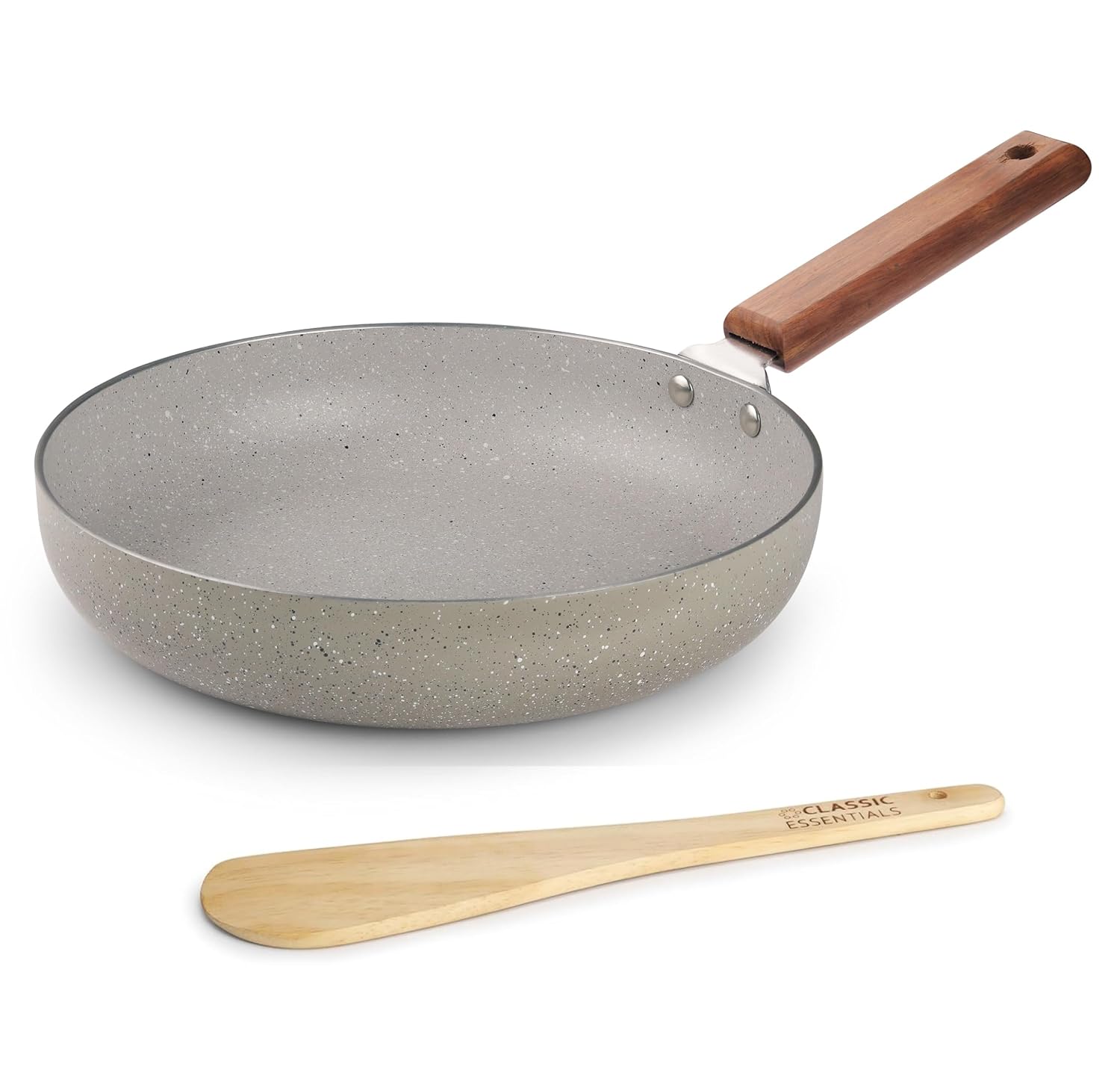 Buy CLASSIC ESSENTIALS Marbella Aluminium 5 Layer Non Stick Frypan with ...
