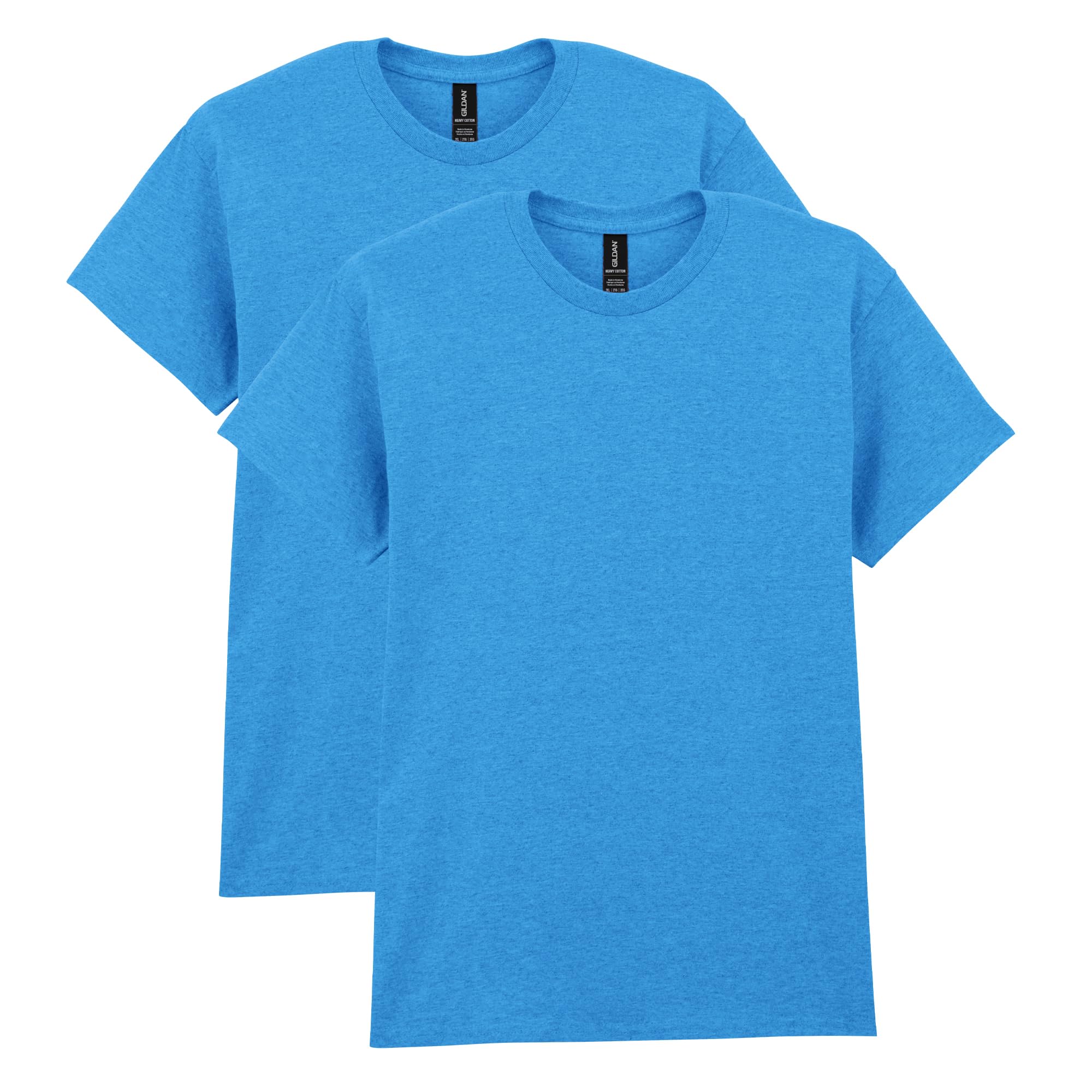 Snapklik.com : Gildan Heavy Cotton T-Shirt G5000, Heather Sapphire