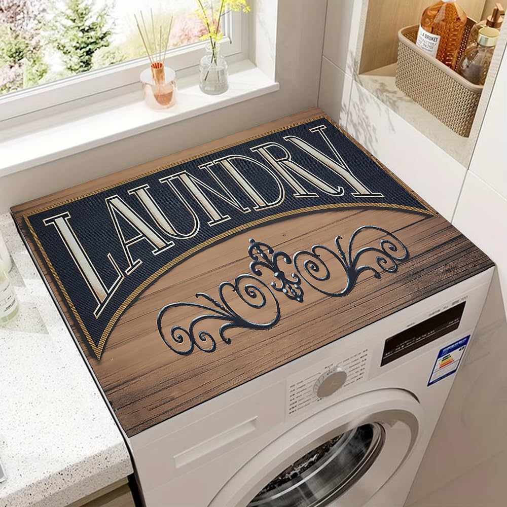 Amazon.com: Washer and Dryer Covers for the Top,Non-slip Dryer Top ...