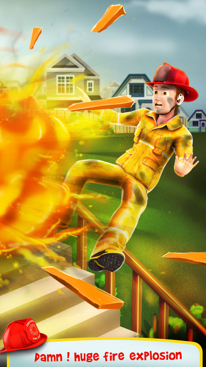 Kids FireFighter Games - Fire Truck Simulator and Fire Rescue Games ...