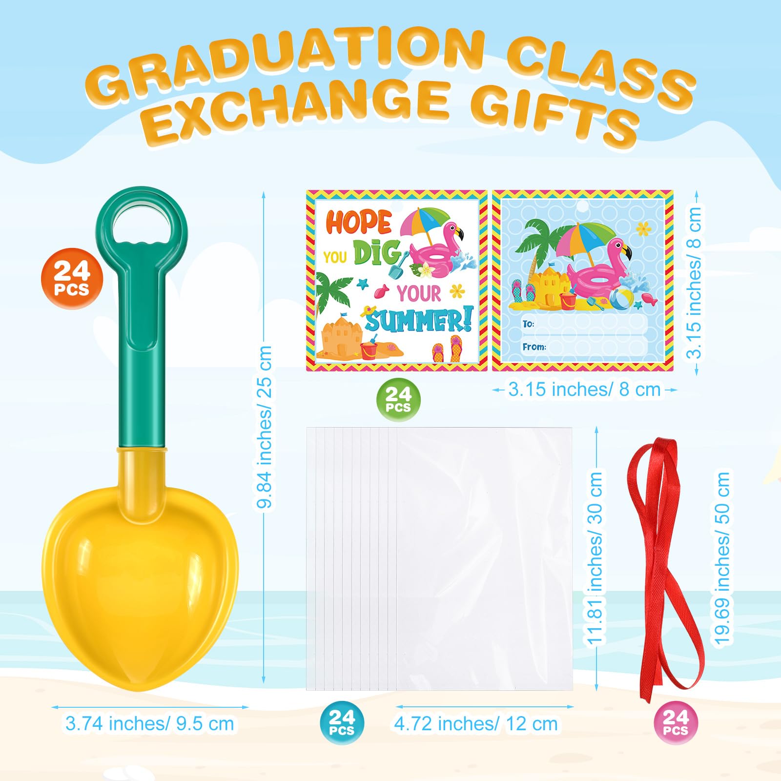 Snapklik.com : 24 Set End Of Year Gifts For Students Summer Gifts ...