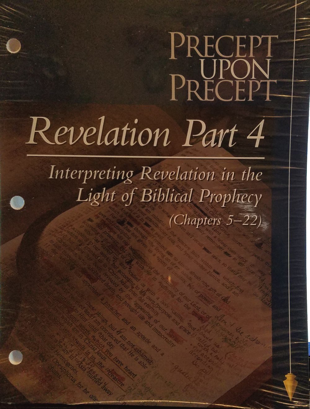PRECEPT UPON PRECEPT Revelation Part 4: Arthur, Kay: 0644523701237 ...