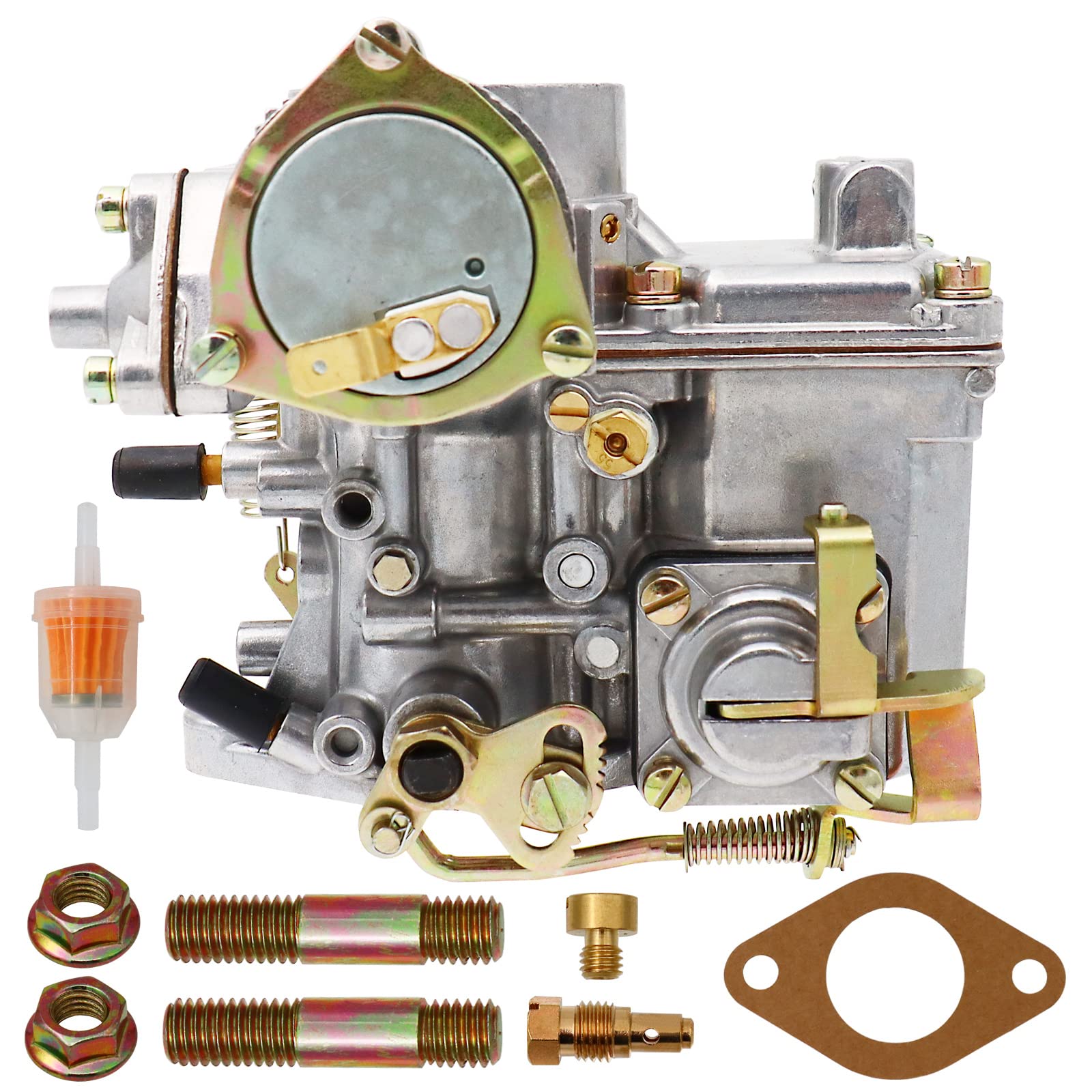 Buy 34 Pict-3 Carburetor For VW Beetles Super Beetles 1971-1979 Dual ...