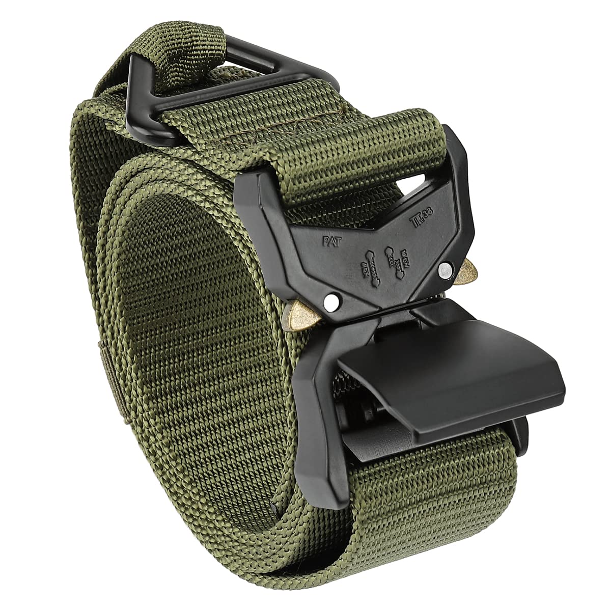 Snapklik.com : MOZETO Tactical Belt For Men 1.5" Nylon Combat Work Emt ...