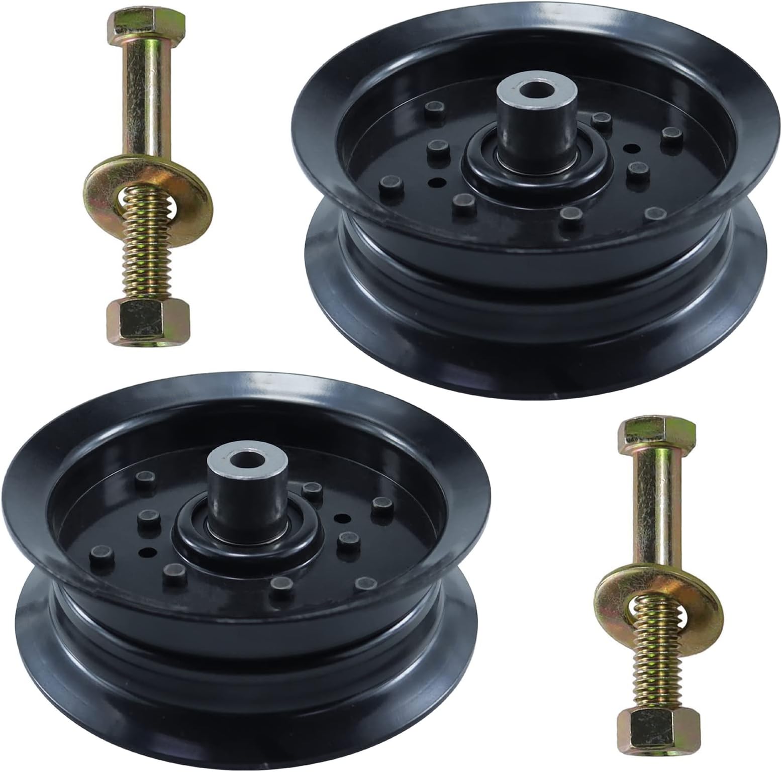 Amazon.com : NICHEFLAG 2 Pack 532196106 Husqvarna Idler Pulley Replaces ...