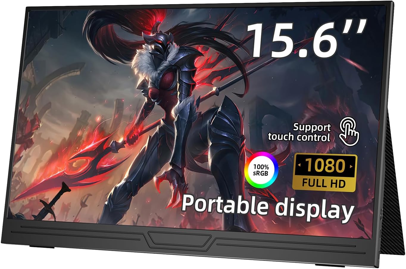 Amazon.com: Anmite Portable Monitor for Gaming Console Laptop 14 Inch ...