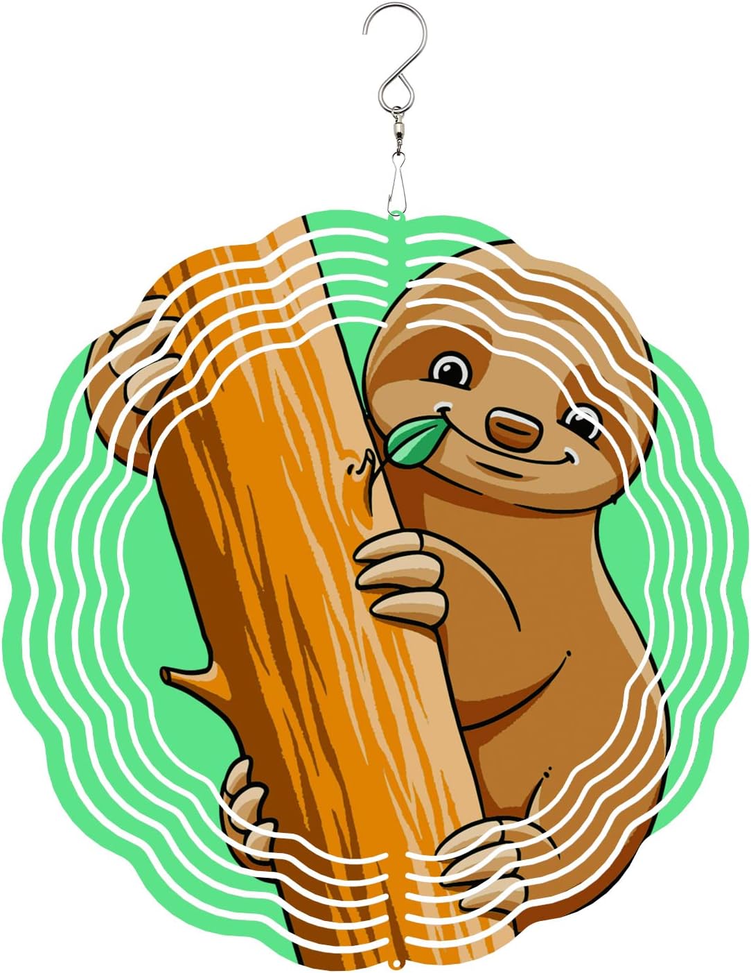 Amazon.com : Wind Spinners for Yard and Garden, Cartoon Sloth Wind ...