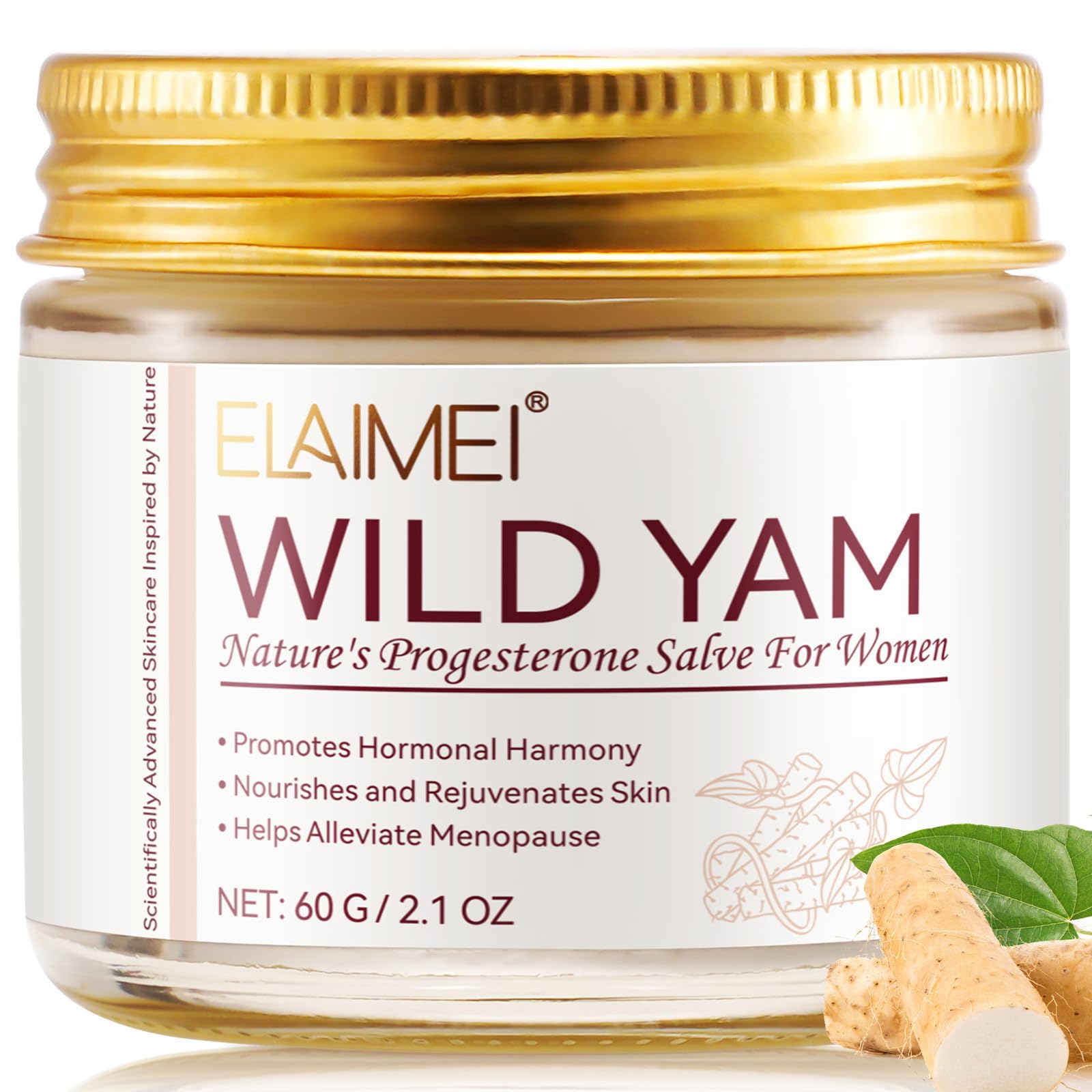 Amazon.com: Wild Yam Cream for Hormone Balance, Natural Organic Wild ...