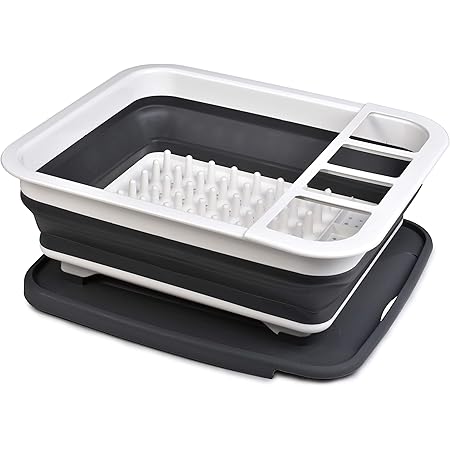 Amazon.com - Masirs Collapsible Dish Drying Rack, Popup & Collapse for ...