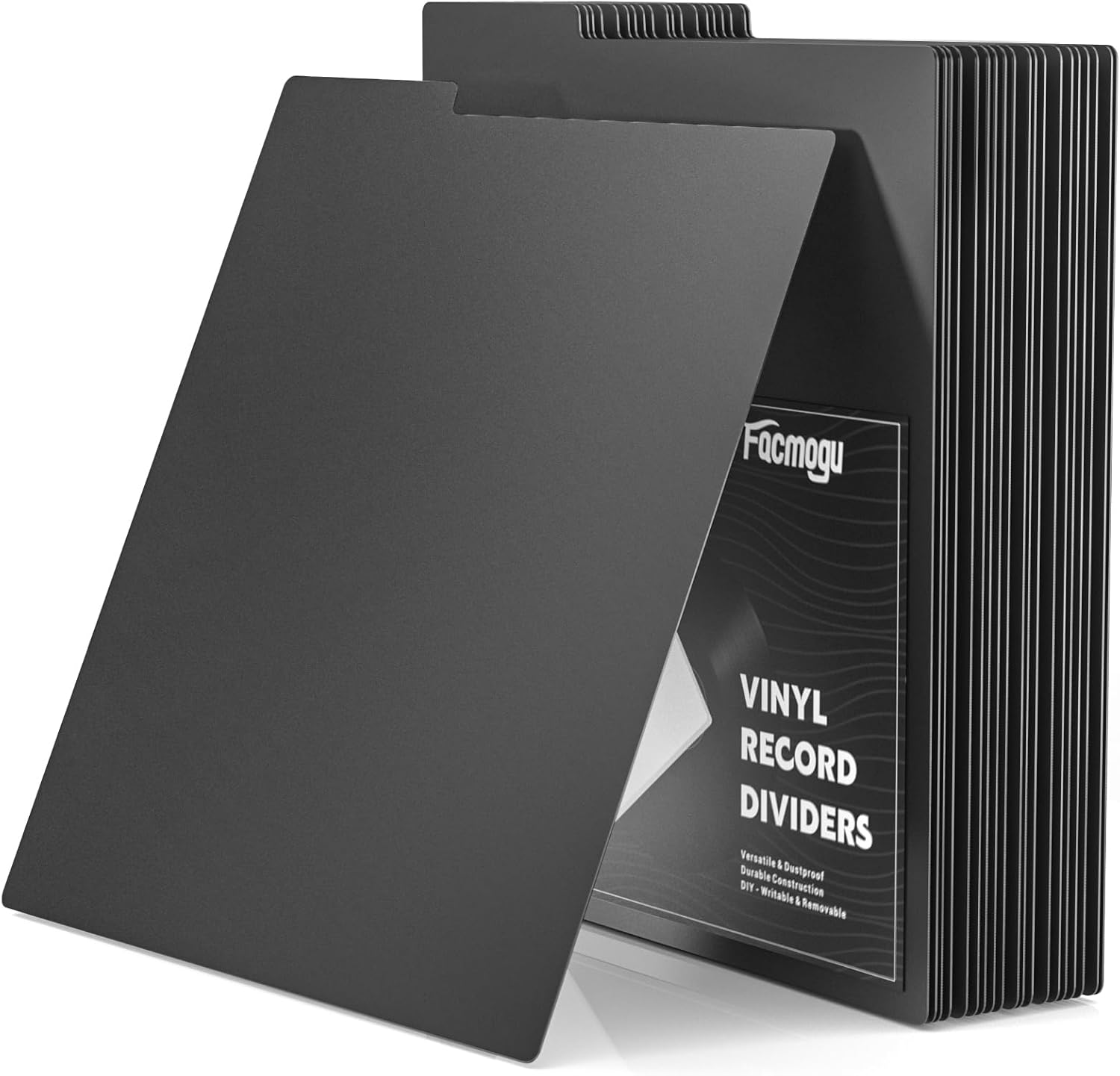 Facmogu 20PCS Vinyl Record Dividers, Upgrade Thicker 33 RPM Plastic ...