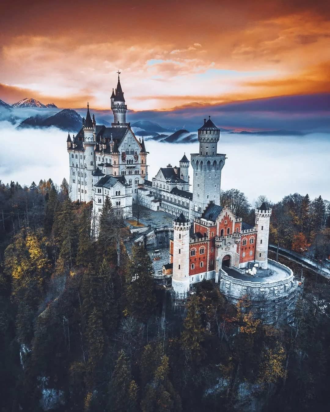 Amazon.com: 1000 Pieces Jigsaw Puzzles -German Neuschwanstein Castle ...
