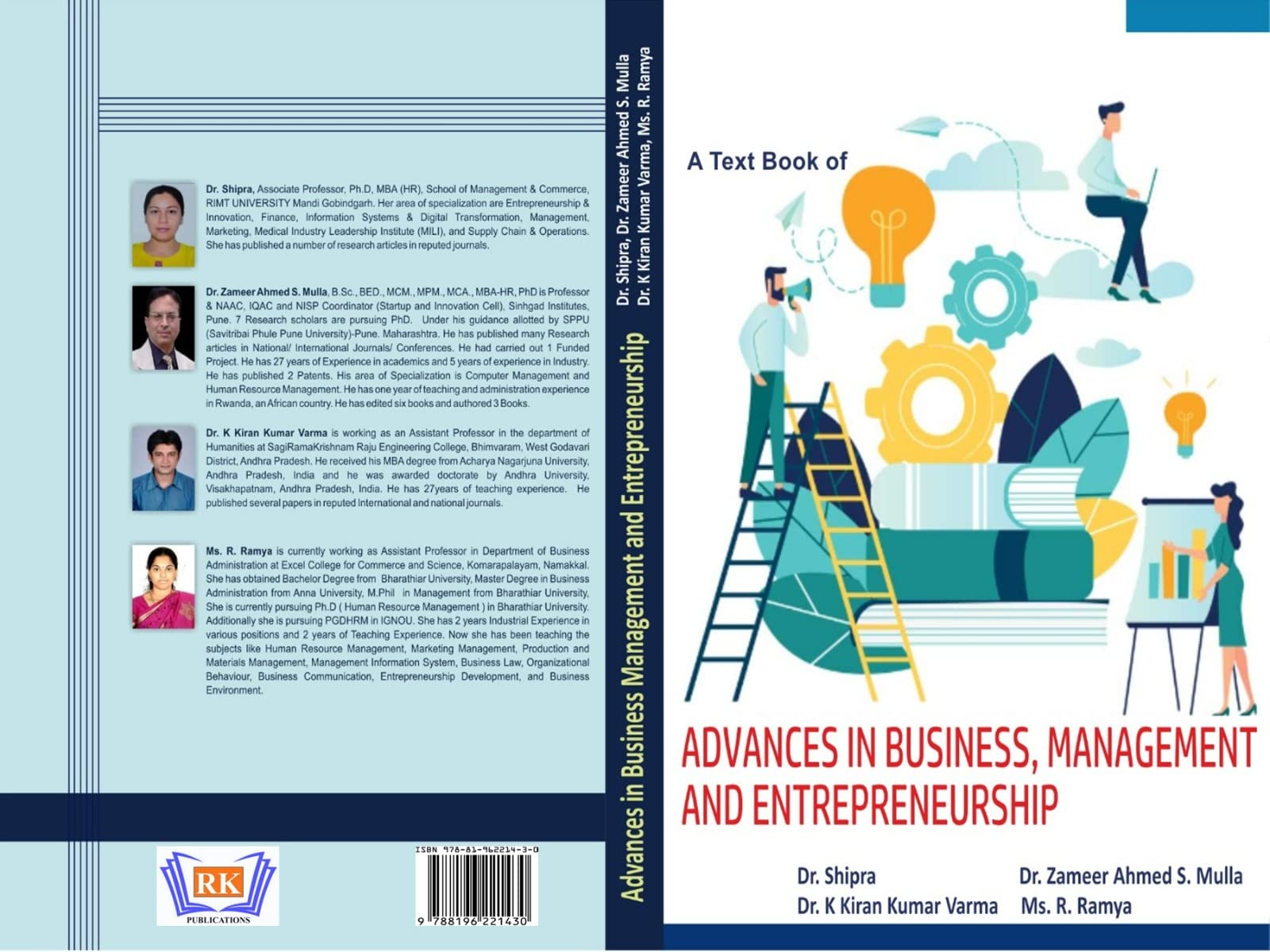 Buy ADVANCES IN BUSINESS, MANAGEMENT AND ENTREPRENEURSHIP Book Online ...