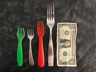 Amazon.com: TeamFar Toddler Fork, Stainless Steel Toddler Utensils ...