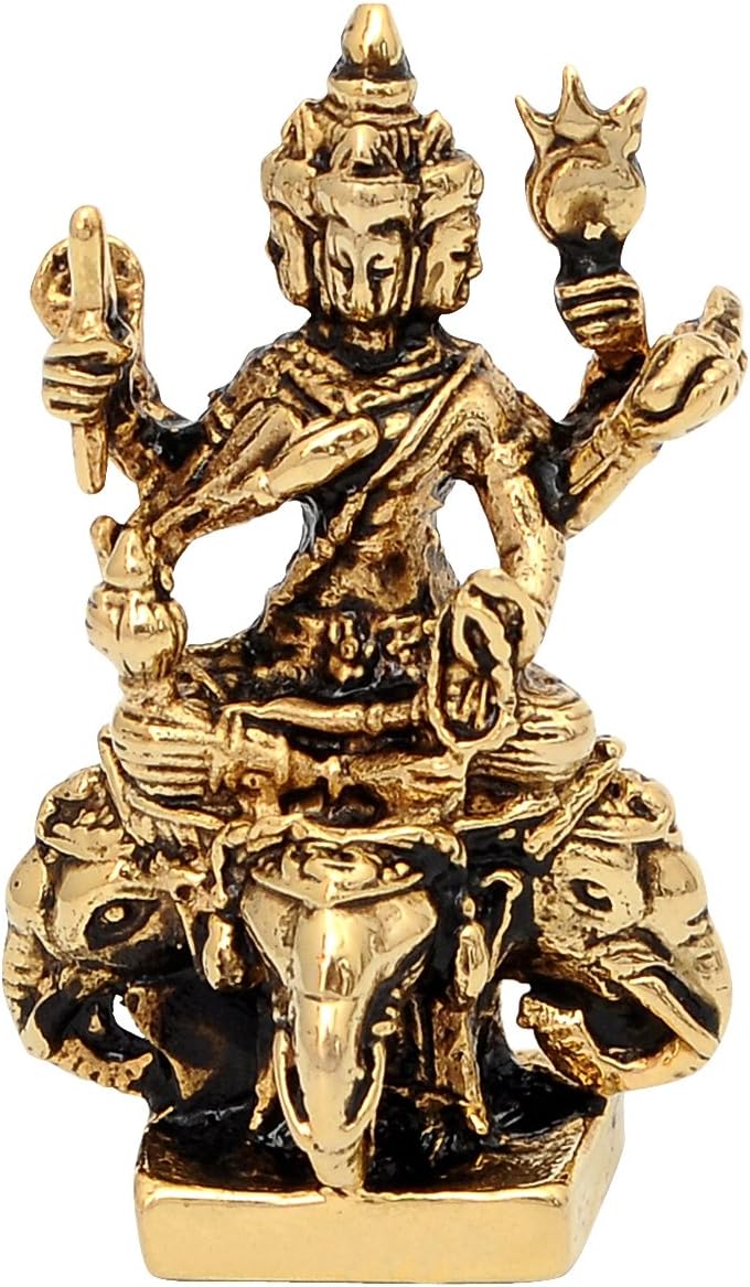 Amazon.com: Hindu Brahma God Four Faced Vedas Statue : Home & Kitchen