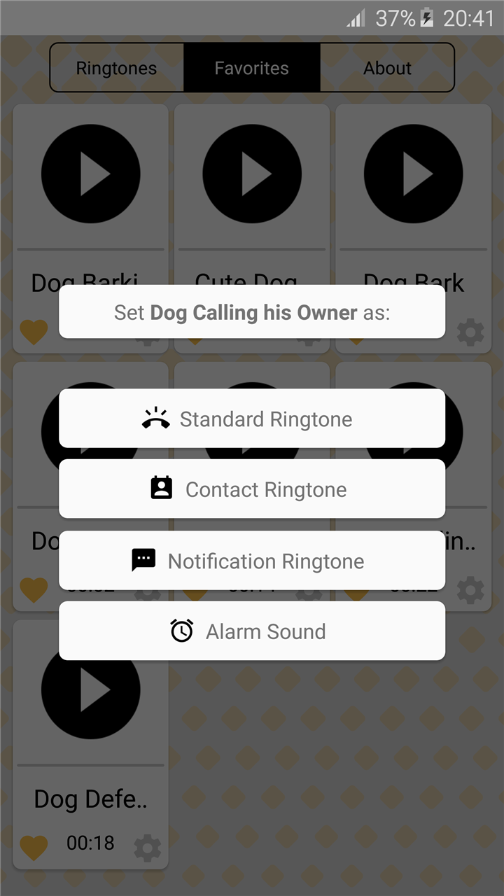 Dog Sounds and Ringtones - App on Amazon Appstore