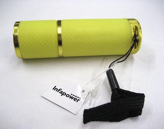 Infapower Compact 9 Led Glow In The Dark Stylish Torch with Lanyard ...