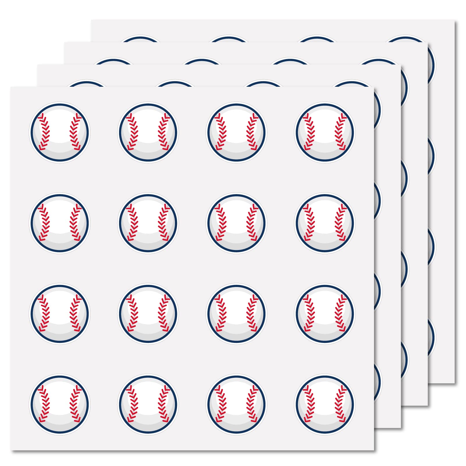 Amazon.com: CREATCABIN 128Pcs Baseball Stickers Planner Stickers PVC ...