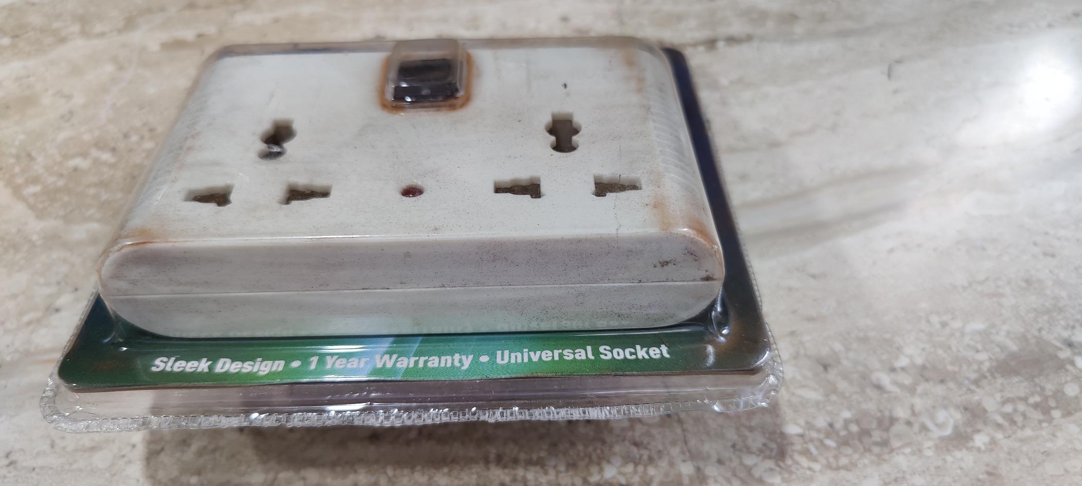 Syska 4 Way Power Plug Adapter (White) - Pack of 2 : Amazon.in: Home ...