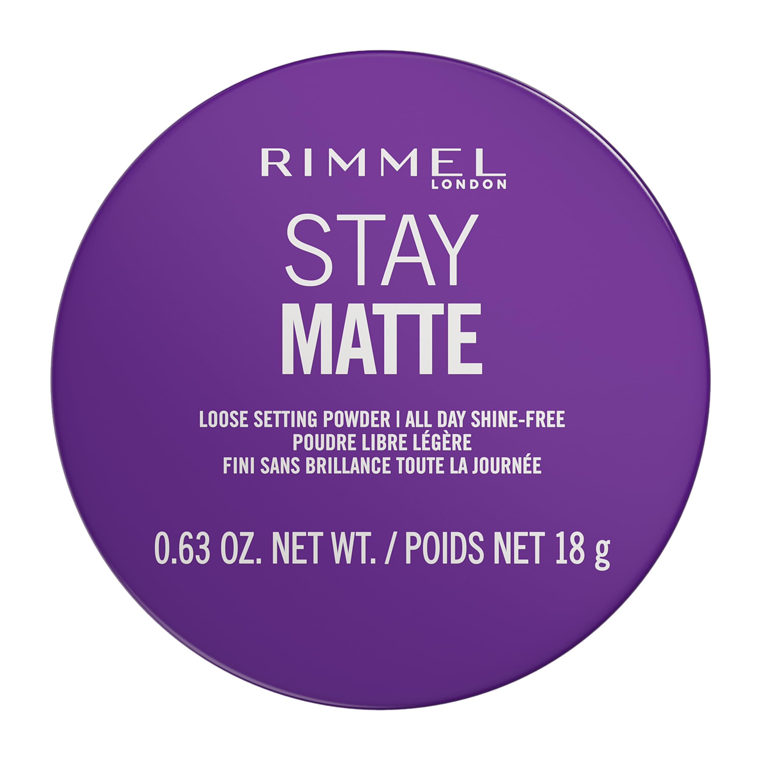 Amazon.com : Rimmel Stay Matte Loose Powder, 001 Transparent, Face ...