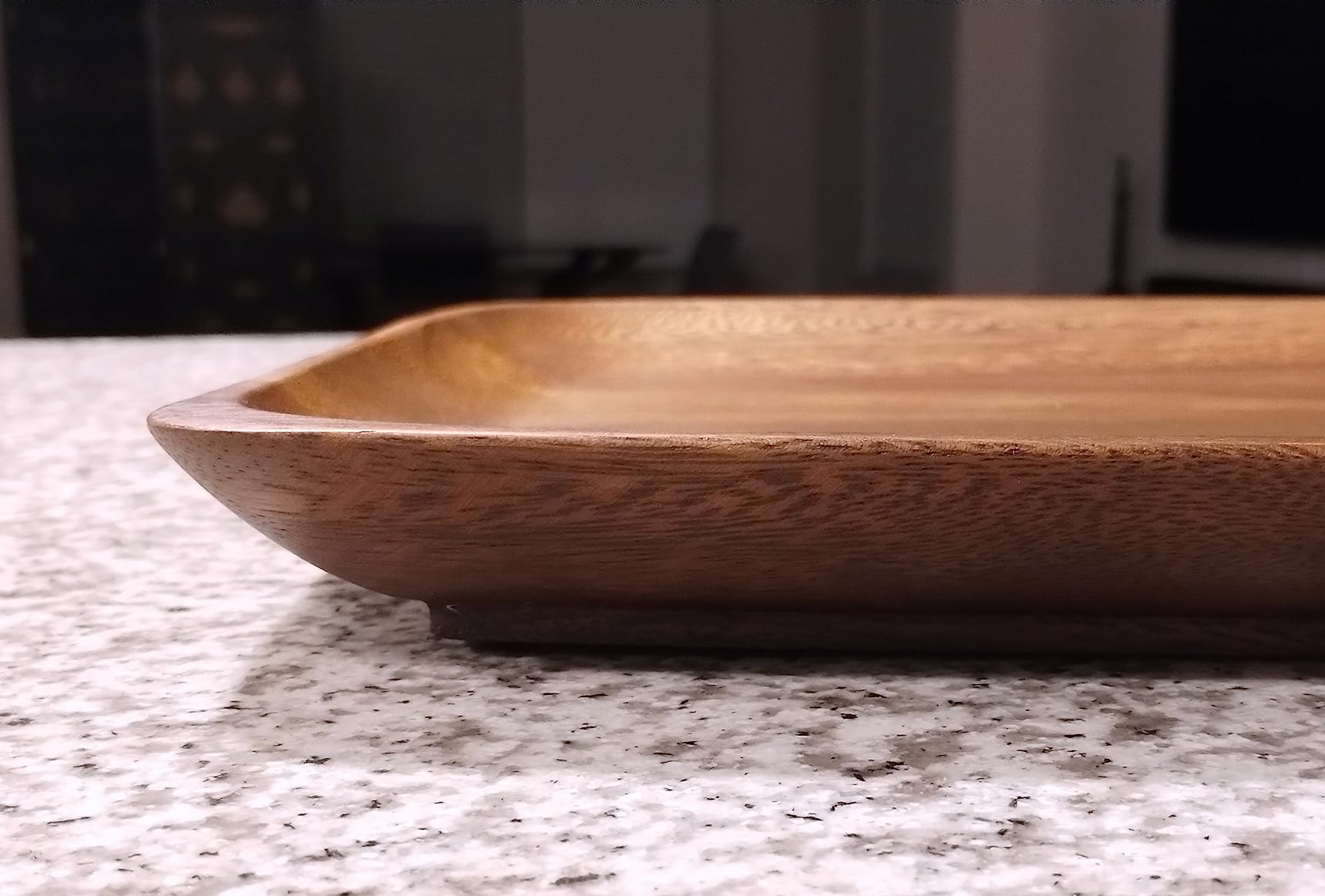 Amazon.com | Noritake Kona Wood 12-Inch Square Plate Brown: Dinner ...
