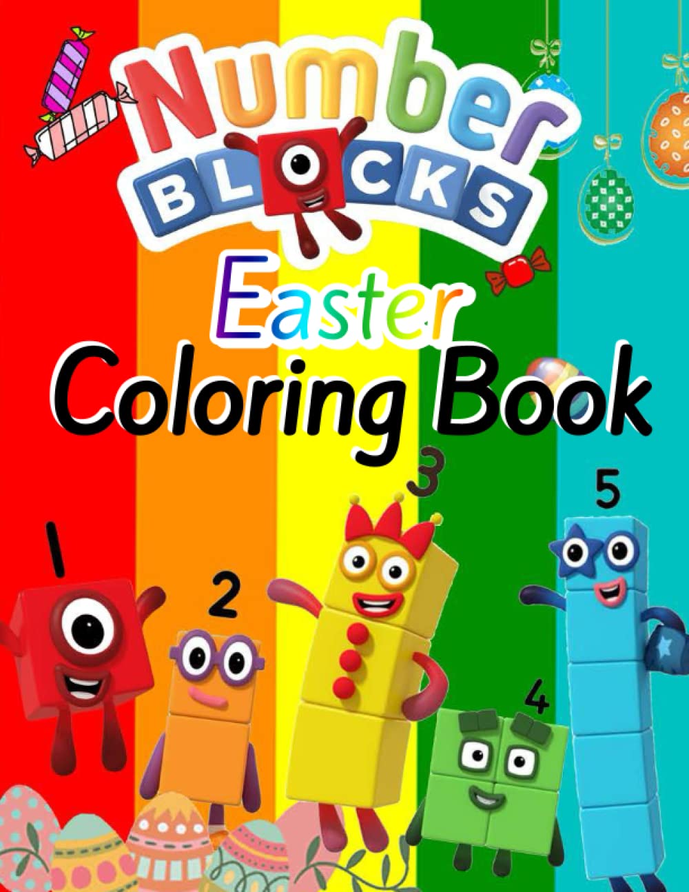 Buy Numberblocks Easter Coloring Book: Numberblocks Easter Coloring Book: Numberblocks Easter ...