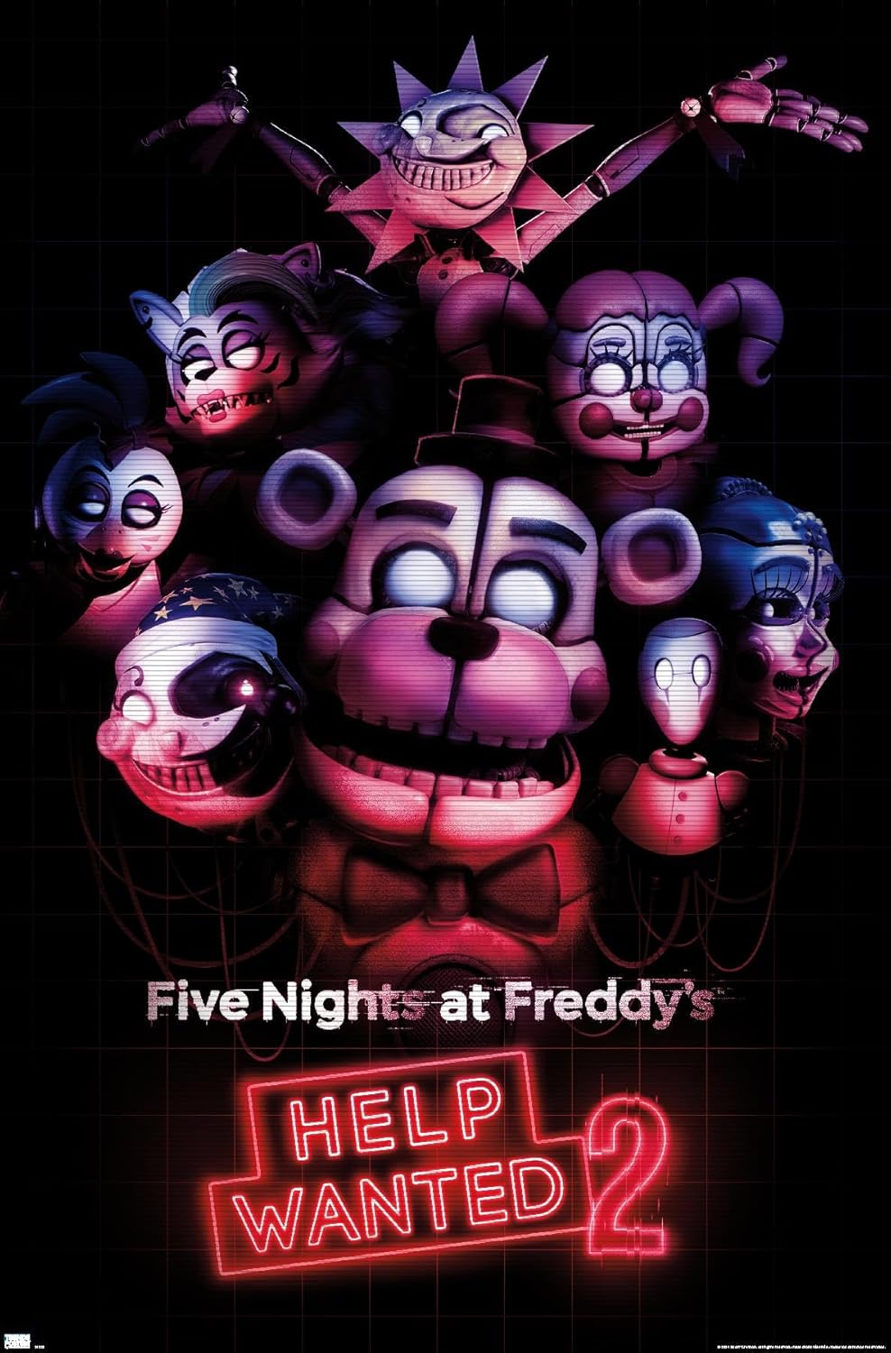 Amazon.com: Trends International Five Nights at Freddy's: Help Wanted 2 ...