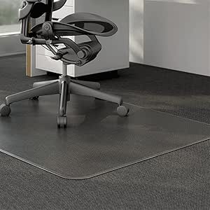 Amazon.com: Clear Vinyl Plastic Floor Runner Protector Desk Chair Mat ...