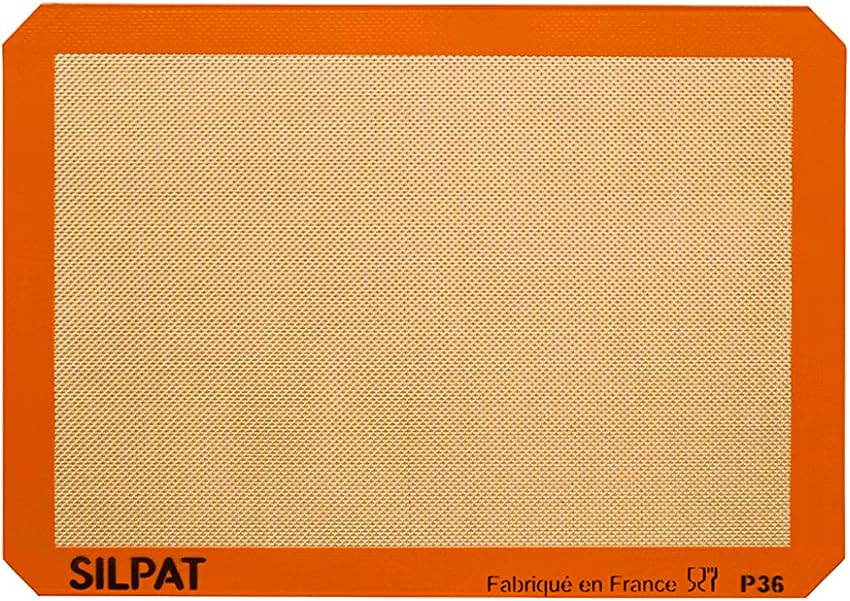 Amazon.com: Silpat AE420295-12 Perfect Cookie Baking Sheet (2 Pack ...