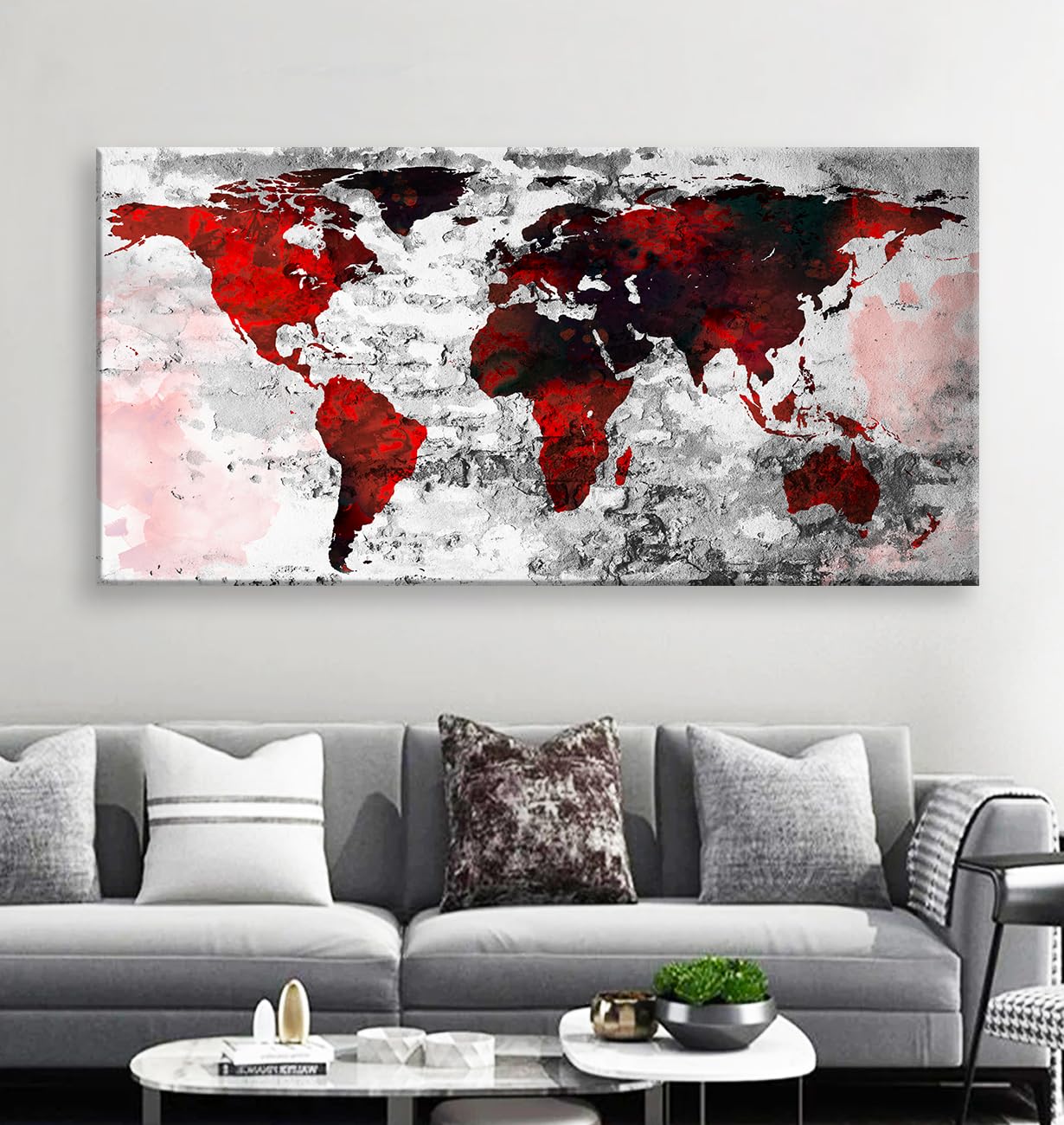 Amazon.com: single panel Art Canvas large medium small size Print World ...