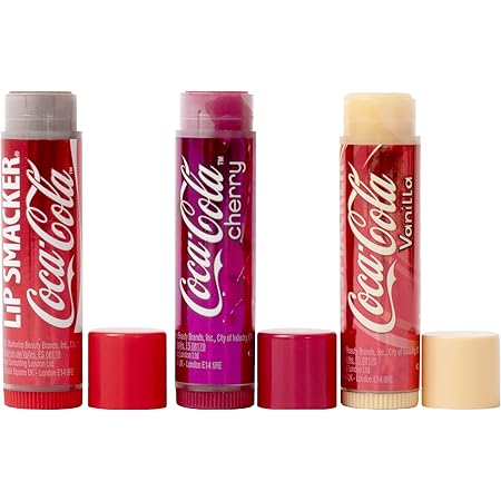 Amazon.com : Lip Smacker Coca Cola Lip Balm 6 Pack Can Gift Set : Lip ...