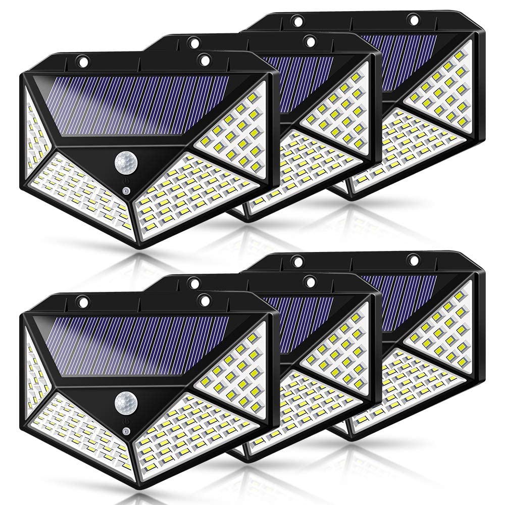 Waterproof Solar Wireless Security Motion Sensor LED Night Light for ...