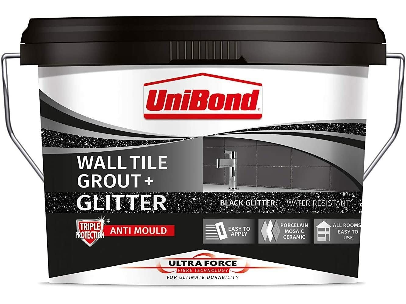 Unibond Wall Tile Adhesive Grout With Antimould UniBond Kitchen