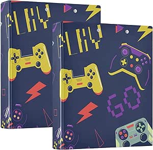 Amazon.com : 3 Ringed Binders 1 and A Half Inch Binder with Clipboard 1 ...