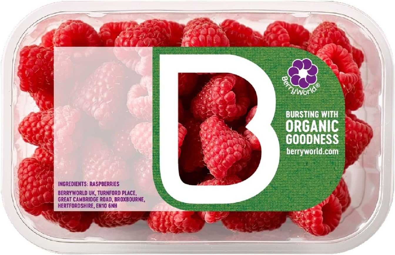 Berryworld Organic Raspberries, 150 g (Pack of 1) : Amazon.co.uk: Grocery