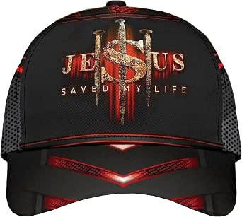 Jesus Saved My Life Cap, Jesus hat, Warrior of Christ Cap, Knight ...