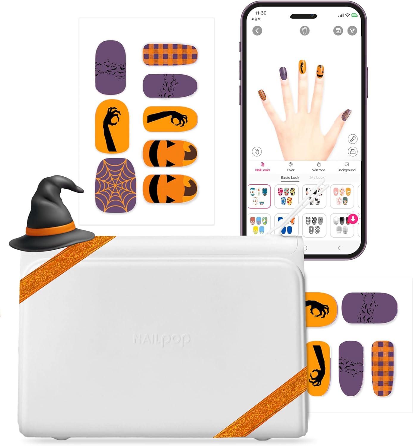Amazon.com: NAILPOP Nail Art Printer Machine - Digital Nail Design ...
