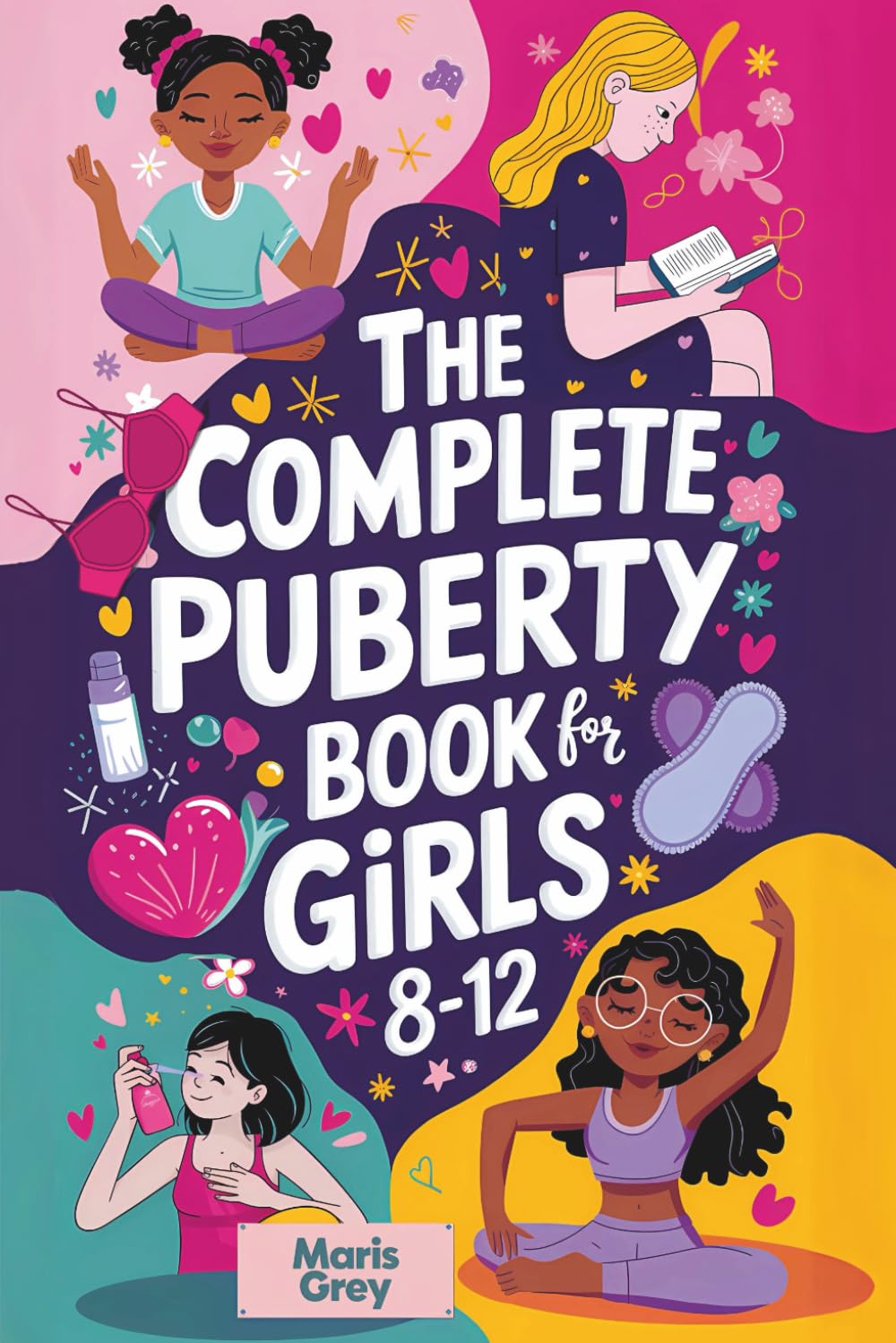 Amazon.com: The Complete Puberty Book for Girls 8-12: A Tween Girl's ...