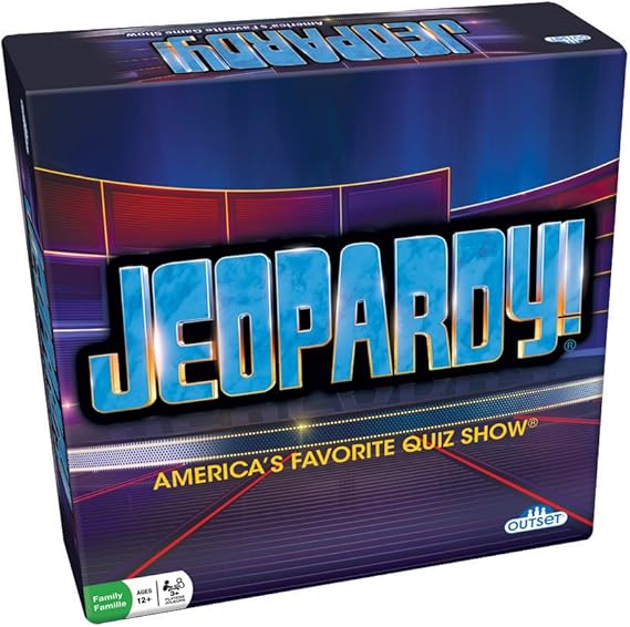 Amazon.com: Jeopardy Board Game - America's Favorite Quiz Show Party ...
