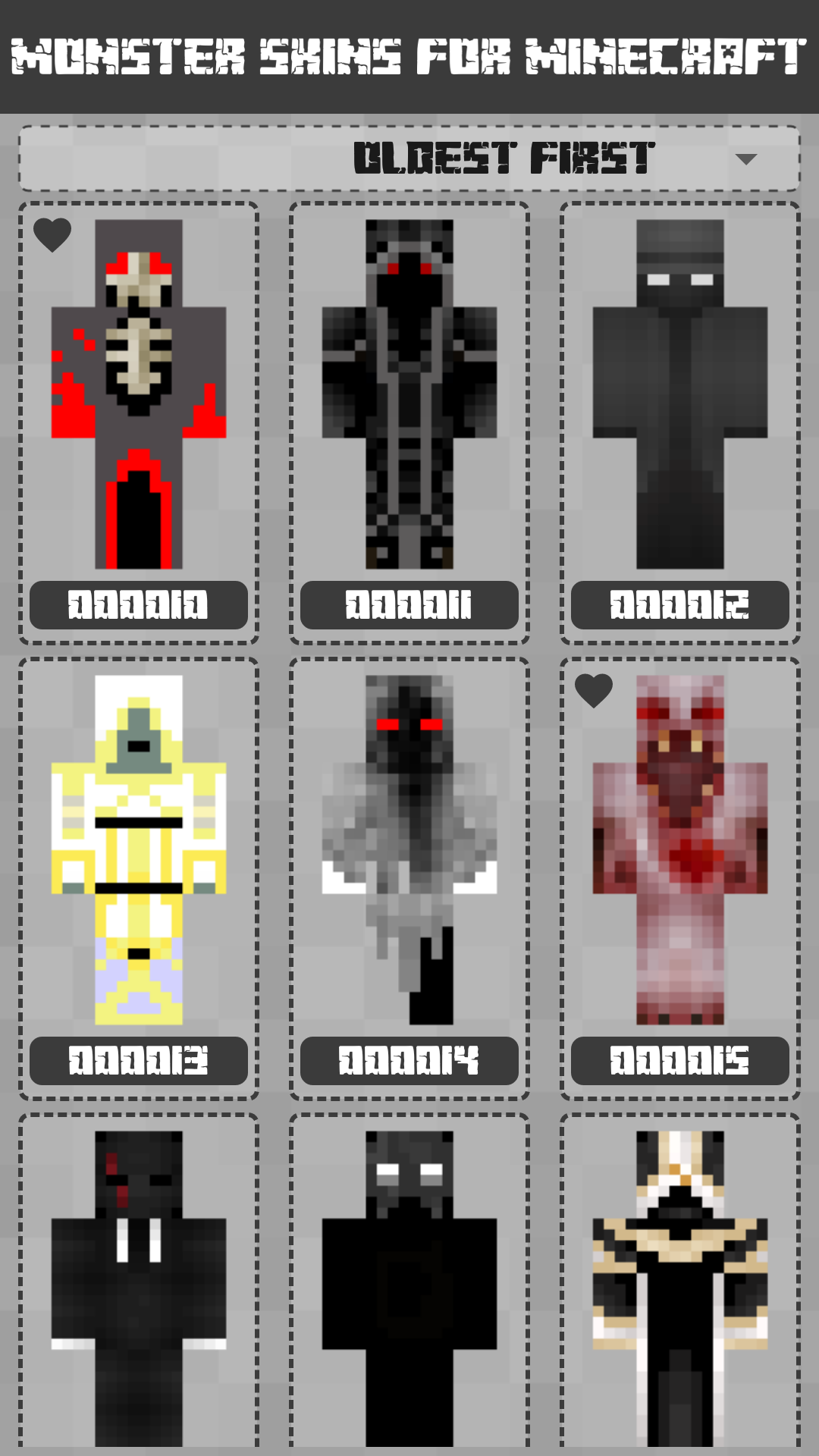 Monster Skins for Minecraft PE - Browse hundreds of the best monster ...