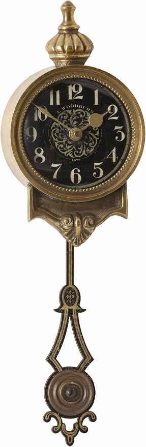Amazon.com: Accent Wall and Table Regal Wall Clock - Woodburn : Home ...