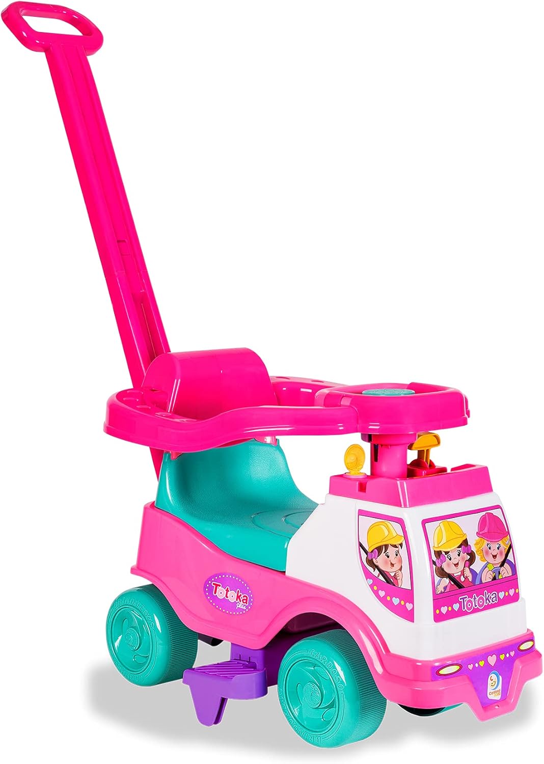 TOTOKA PLUS MENINA CX. PARDA, Cardoso Toys, Rosa : Amazon.com.br ...