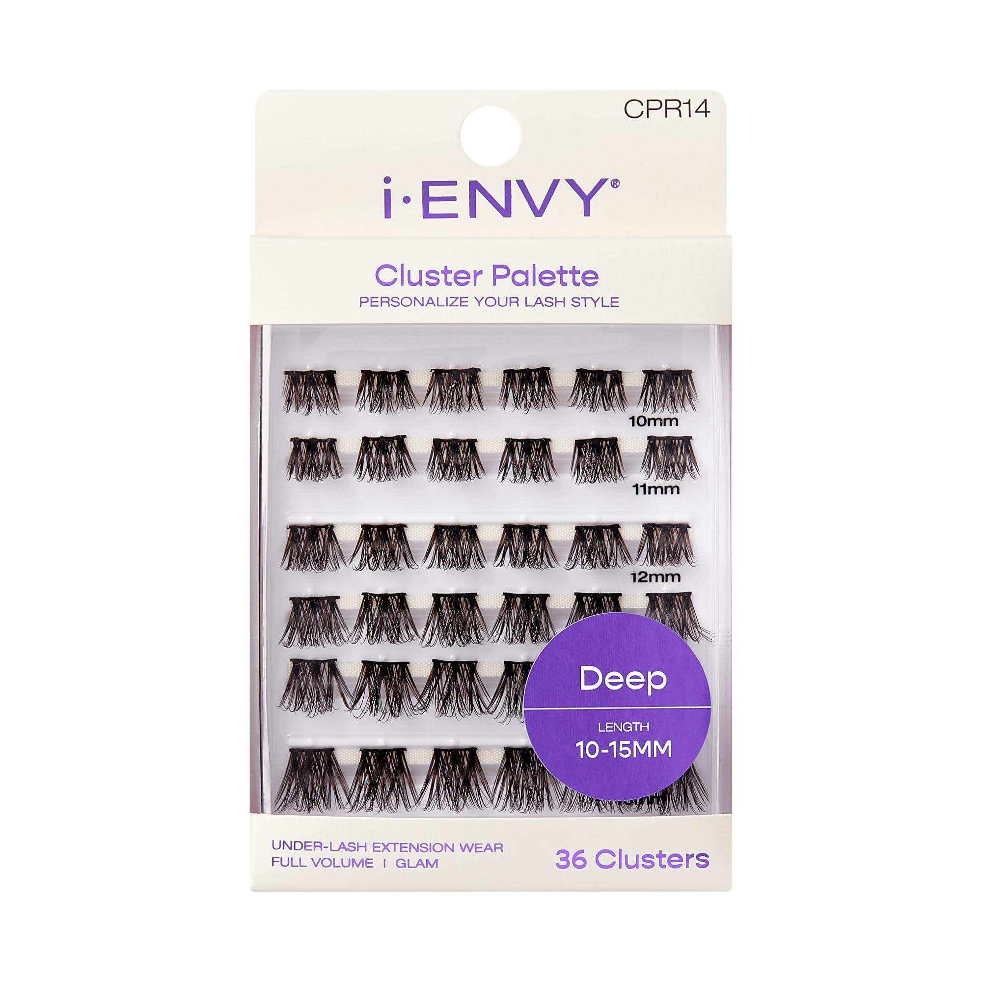 Amazon.com: i-ENVY Cluster Palette Lash Refill, DIY Lash Makeup ...