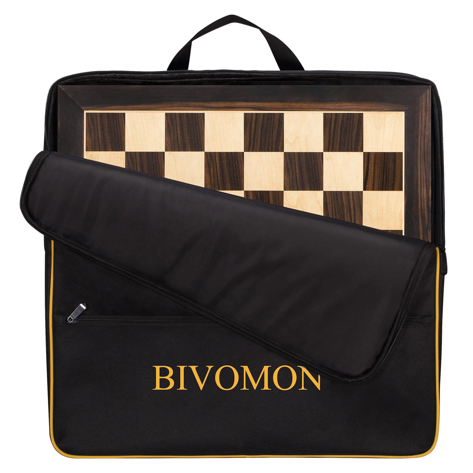 Amazon.com: BIVOMON 21.25’’ Wooden Chess Board Professional Tournament ...