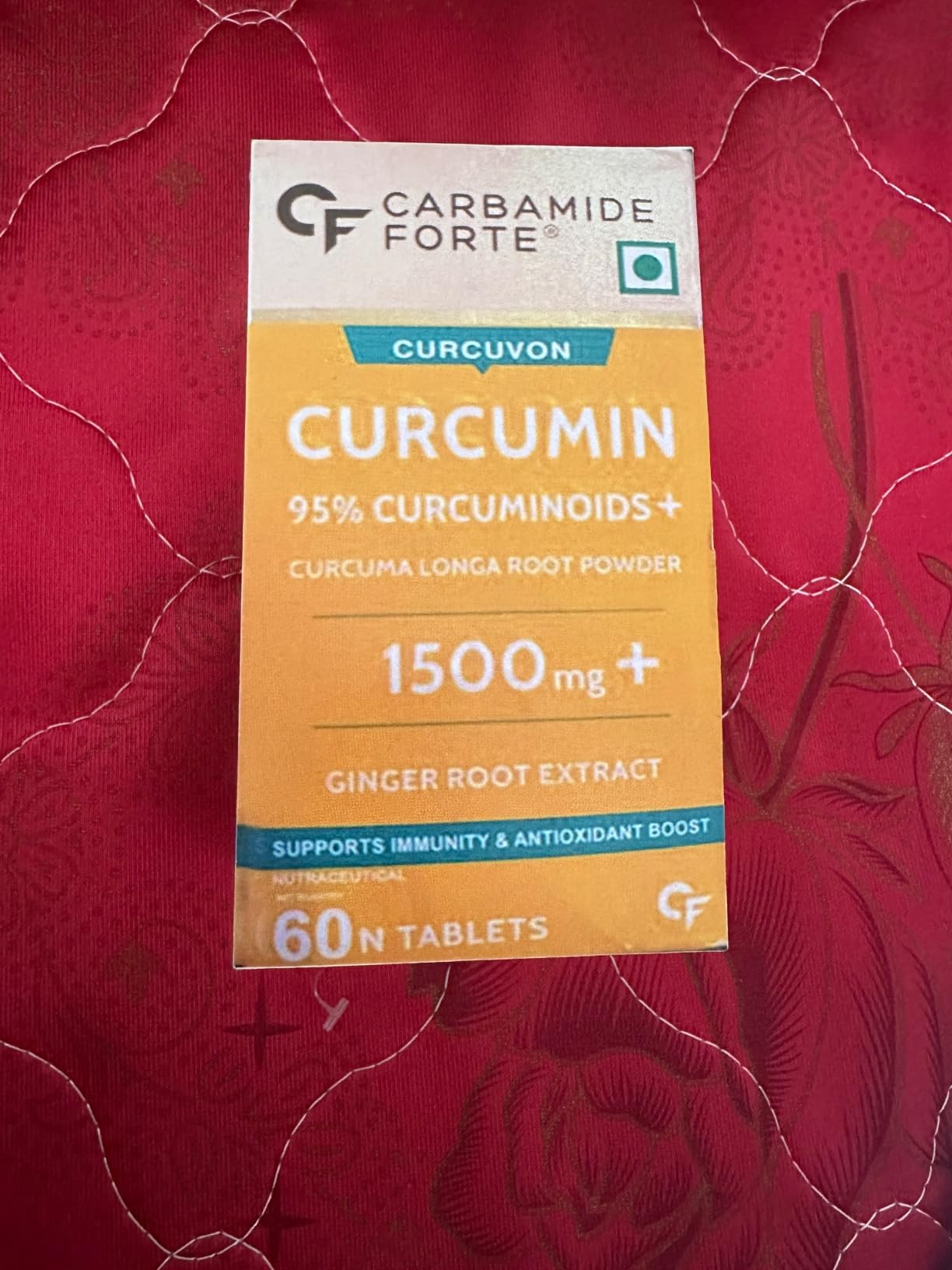 Carbamide Forte Curcumin Tablets with Piperine and 95% Curcuminoids