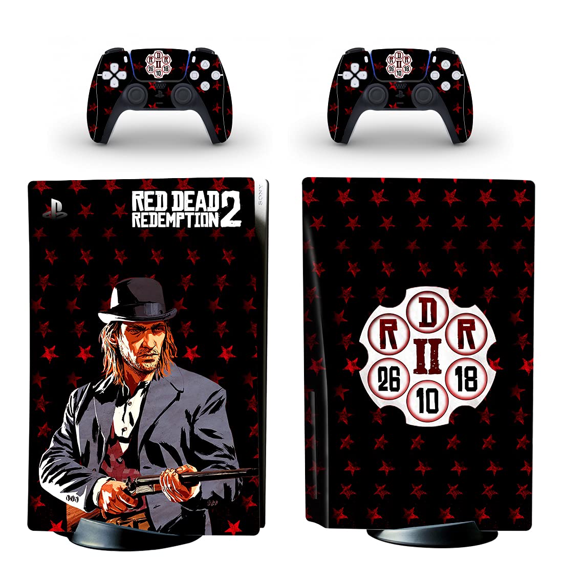 Buy BELIVOR PS5 Skin for Red Dead Redemptions,This Series PS5 Disk Skin ...