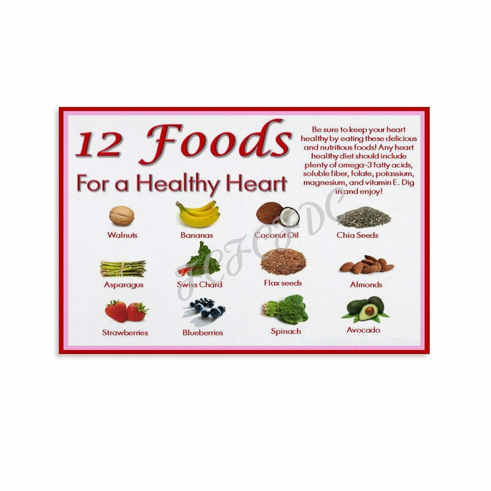 How To Keep Your Heart Healthy Poster