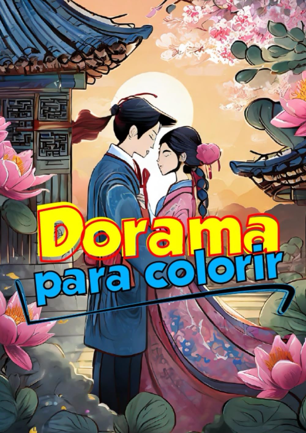 Dorama para colorir: Lindos desenhos inspirados em doramas para colorir ...